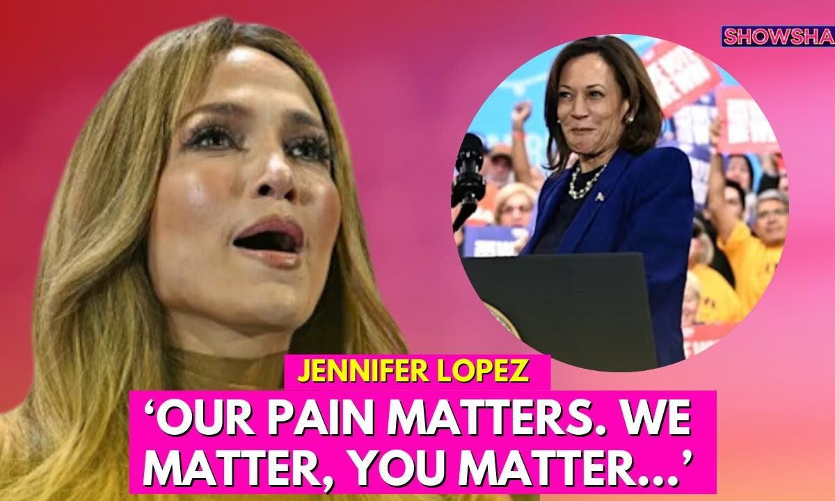 Jennifer Lopez Gets Emotional As She Expresses Her Support For Vice ...
