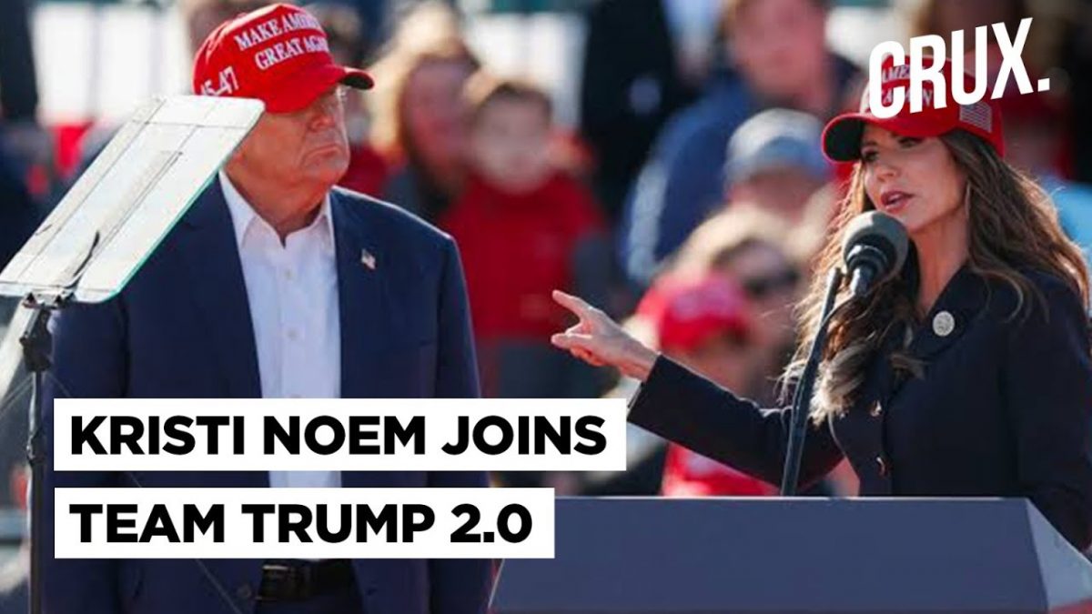 Trump Prioritises The Border, Picks "Puppy Killer" Kristi Noem As The ...