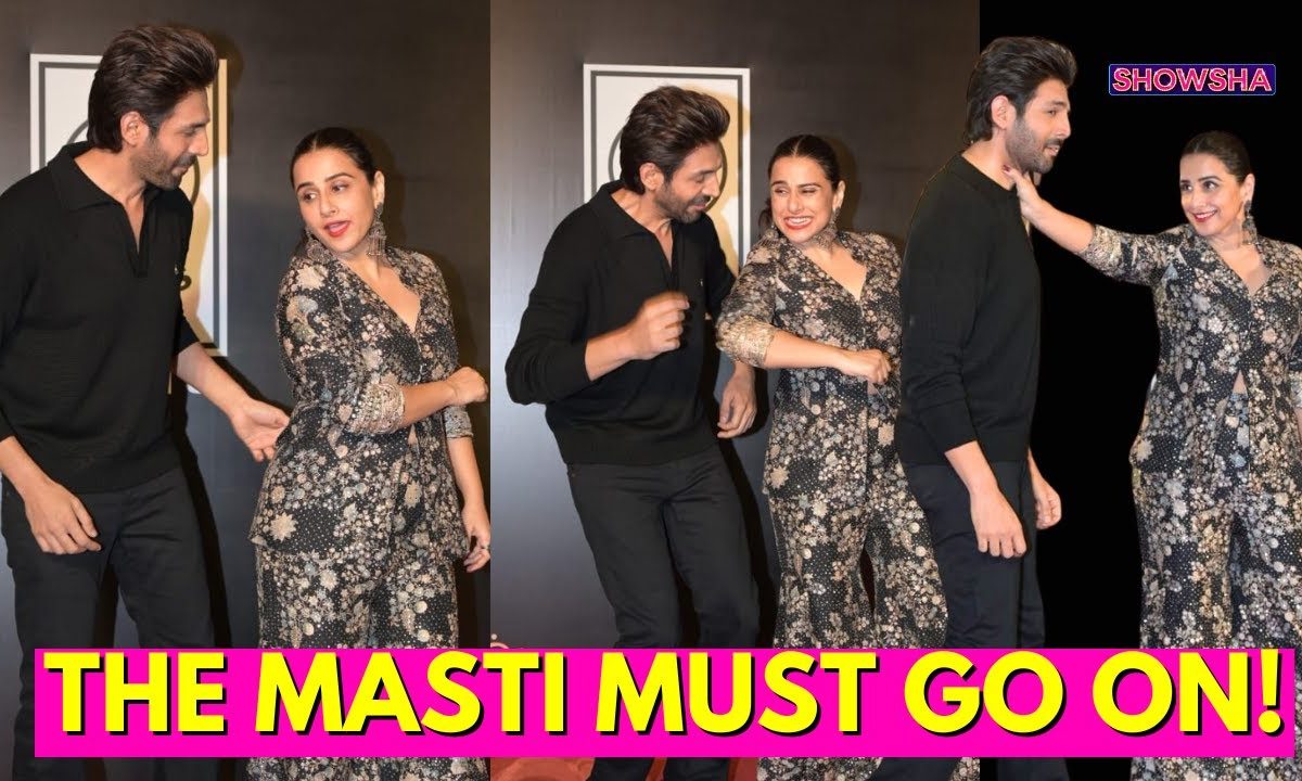 Kartik Aaryan Turns Into 'Rooh Baba' & Vidya Balan, Monjolika, At Bhool ...