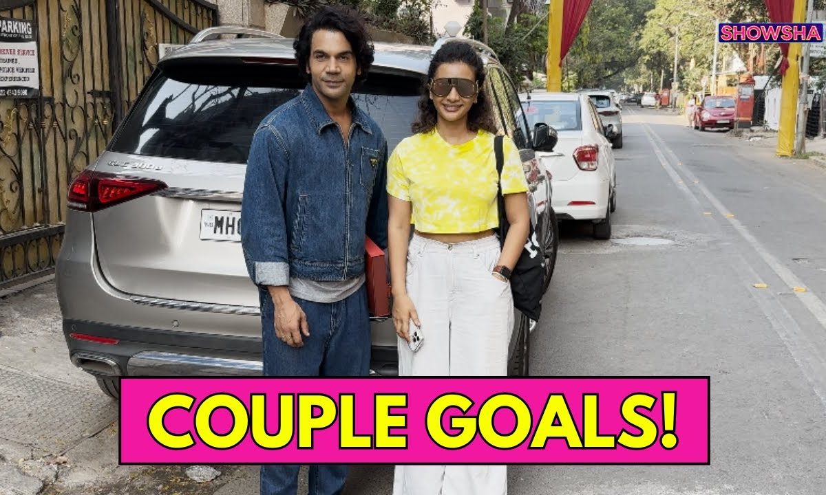 RajKummar Rao & Patralekha Give A Picture-Perfect Pose Together Before ...