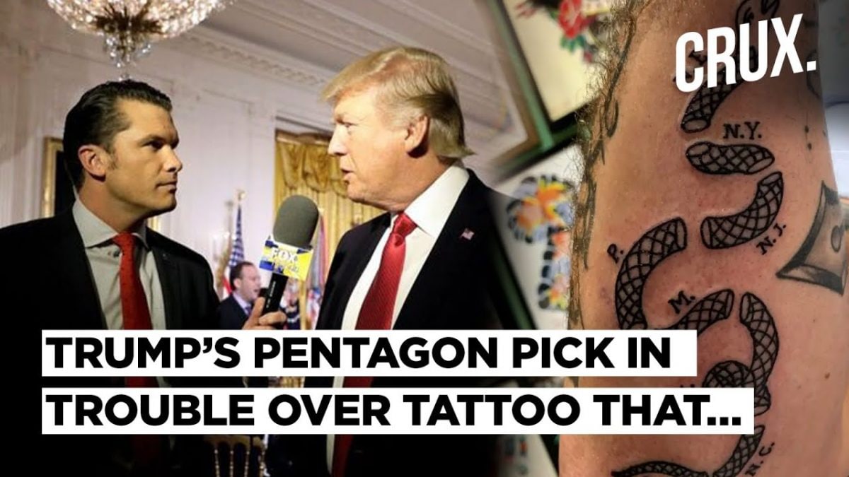 What’s ‘Deus Vult’? A Tattoo That Could End Trump Pick Pete Hegseth’s ...