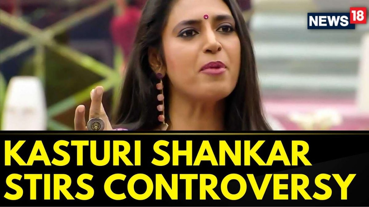 Tamil Nadu News | Actor Kasturi Shankar Stokes Controversy After Comments Against Telegu ...