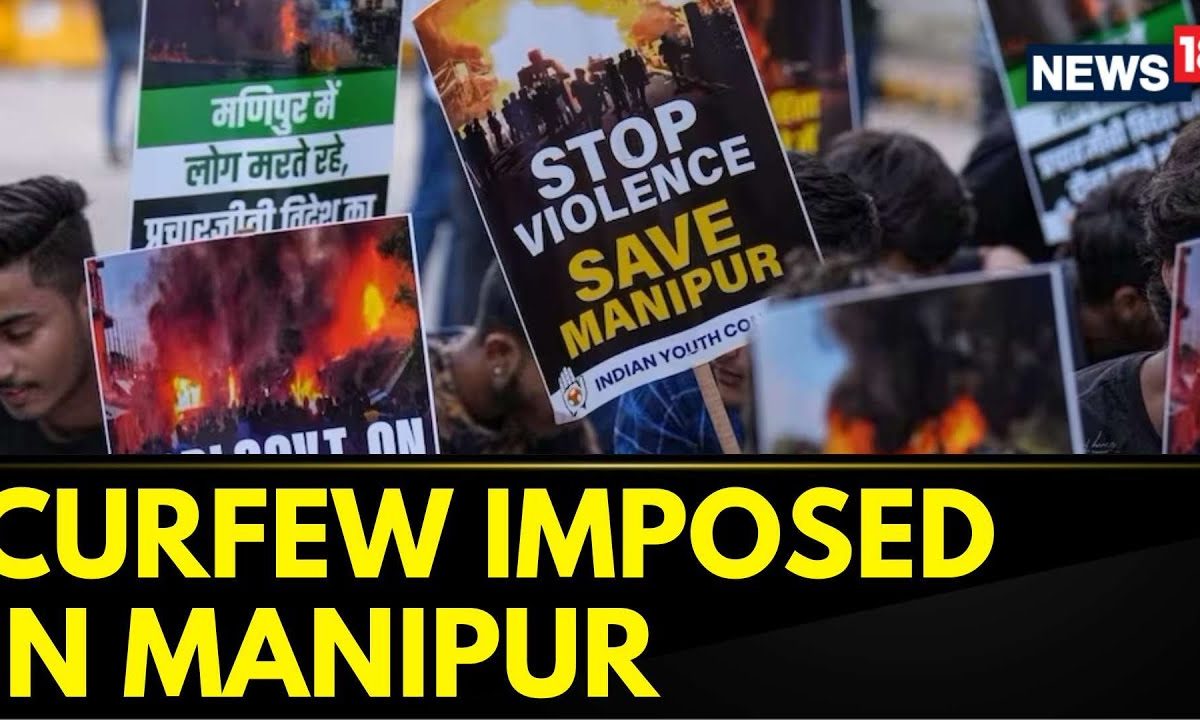Manipur Violence: Curfew Imposed In 7 Districts Following High Level ...