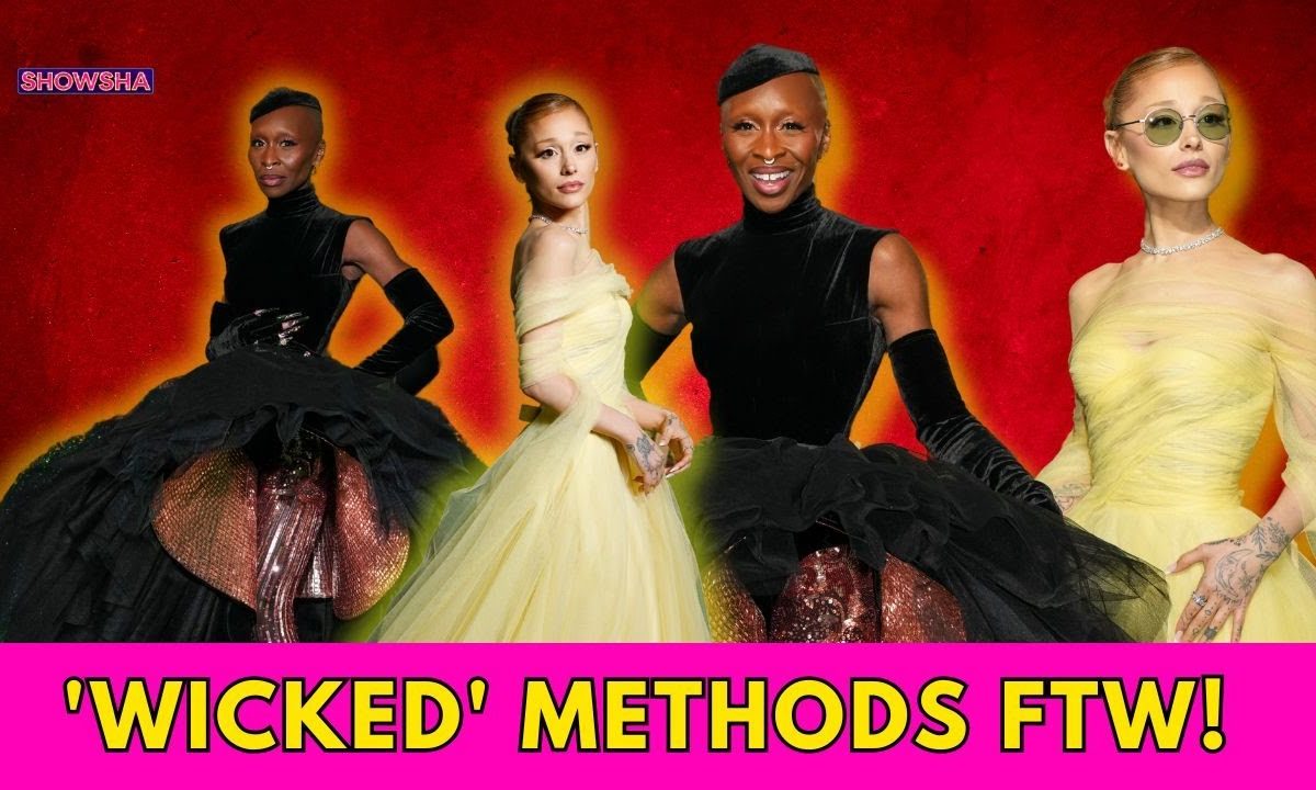 Ariana Grande, Cynthia Erivo Take Method Dressing To New Heights At ...