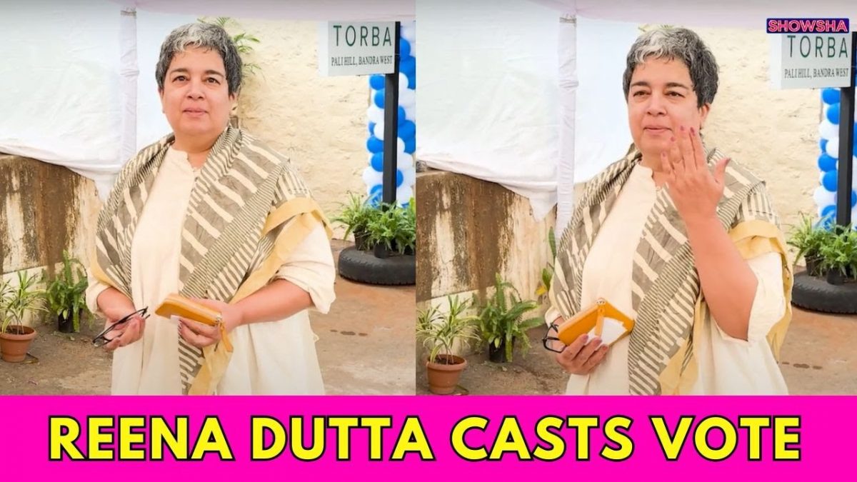 Aamir Khan’s Ex-Wife Reena Dutta Steps Out To Cast Her Vote | WATCH ...