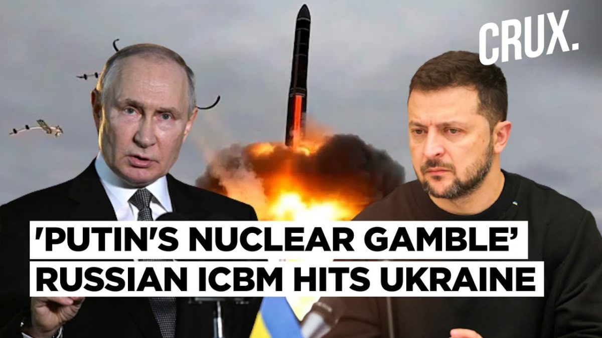 Russia Fires First ICBM At Ukraine After 'New Weapon' Threat, Zelensky Slams 'Crazy Putin' - News18