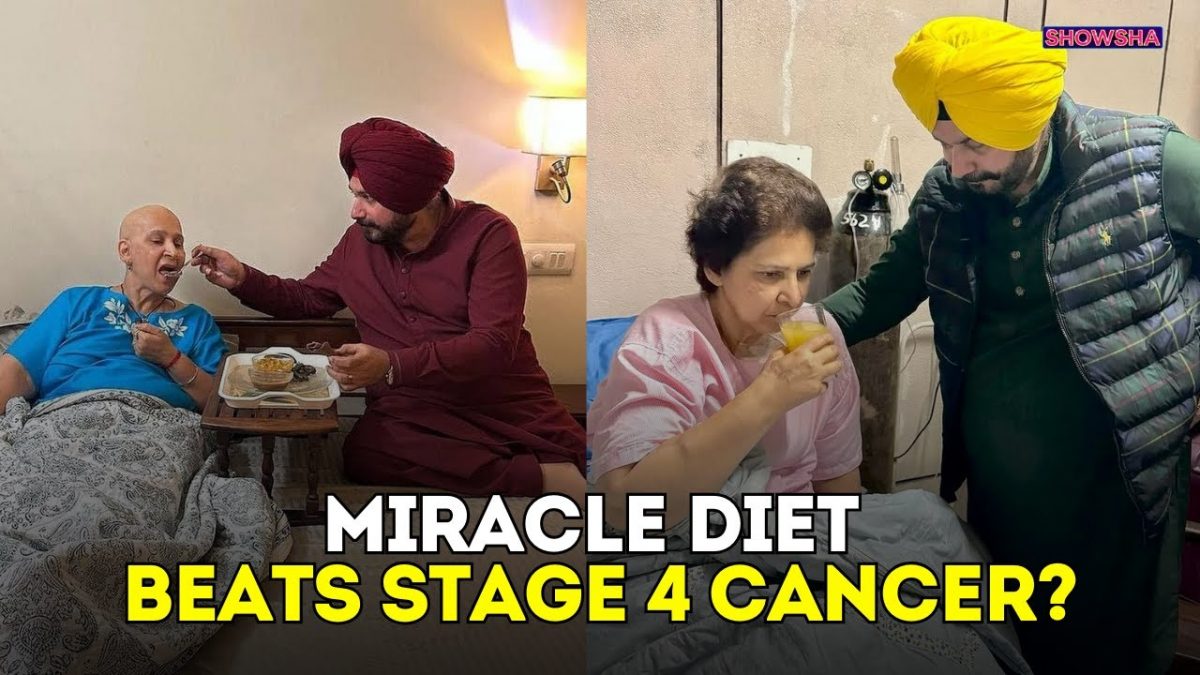 Navjot Singh Sidhu Claims Strict Diet Cured Wife Navjot Kaur Sidhu’s Stage-IV Cancer In 40 Days ...