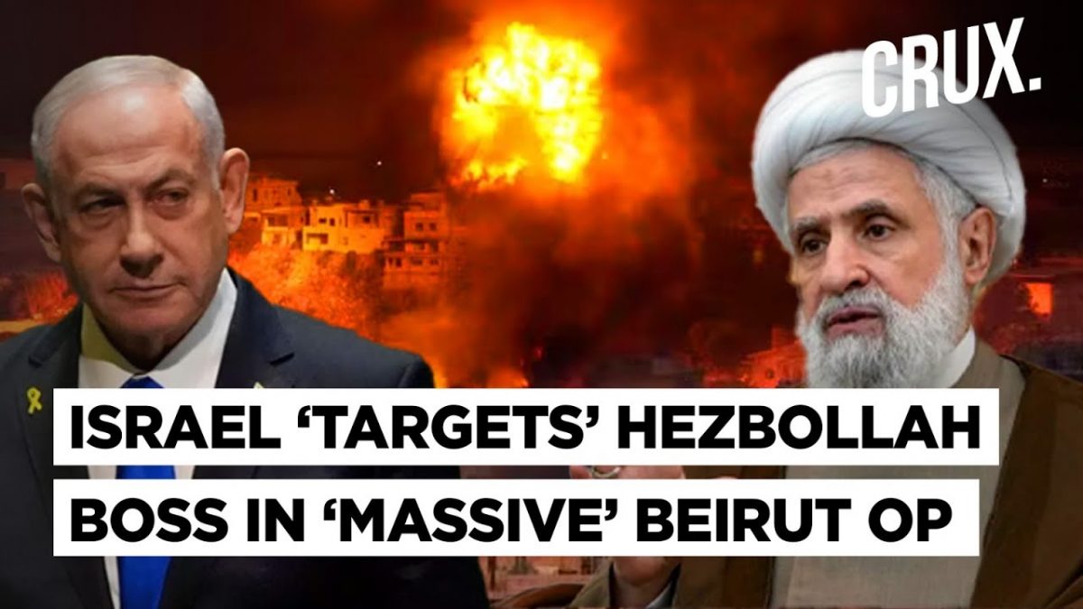 Israel ‘Targets’ Hezbollah Boss Qassem In Beirut Attack, Houthis Fire ...