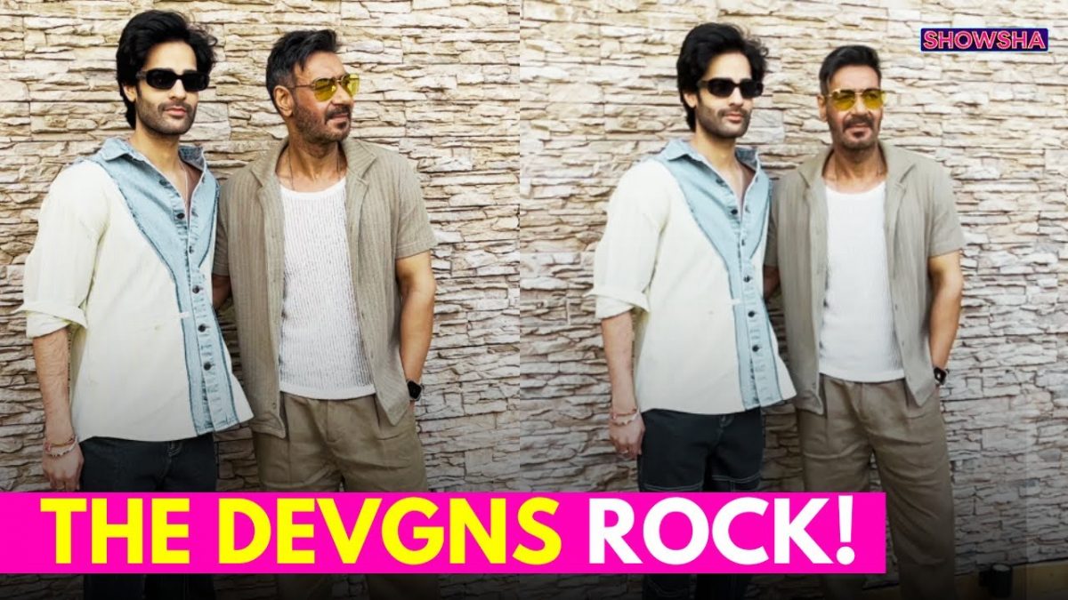 Ajay Devgn & His Nephew Aaman Devgn Stepped Out To Promote Their ...