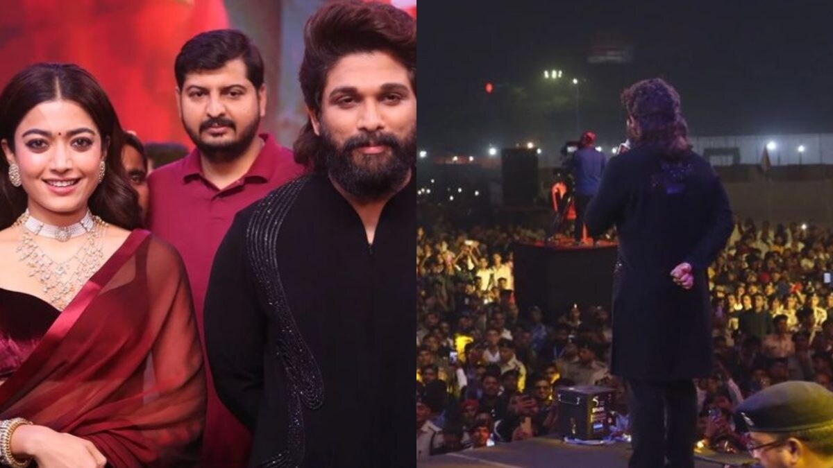 Allu Arjun Shares Glimpse From Pushpa 2 Trailer Launch In Patna Calls It ‘pushpa Raj Fans