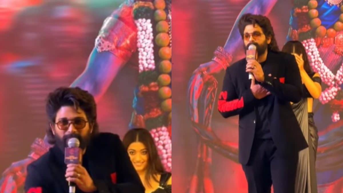 Allu Arjun Delivers Iconic Dialogue ‘Pushpa Naam Sunke Flower Samjha ...