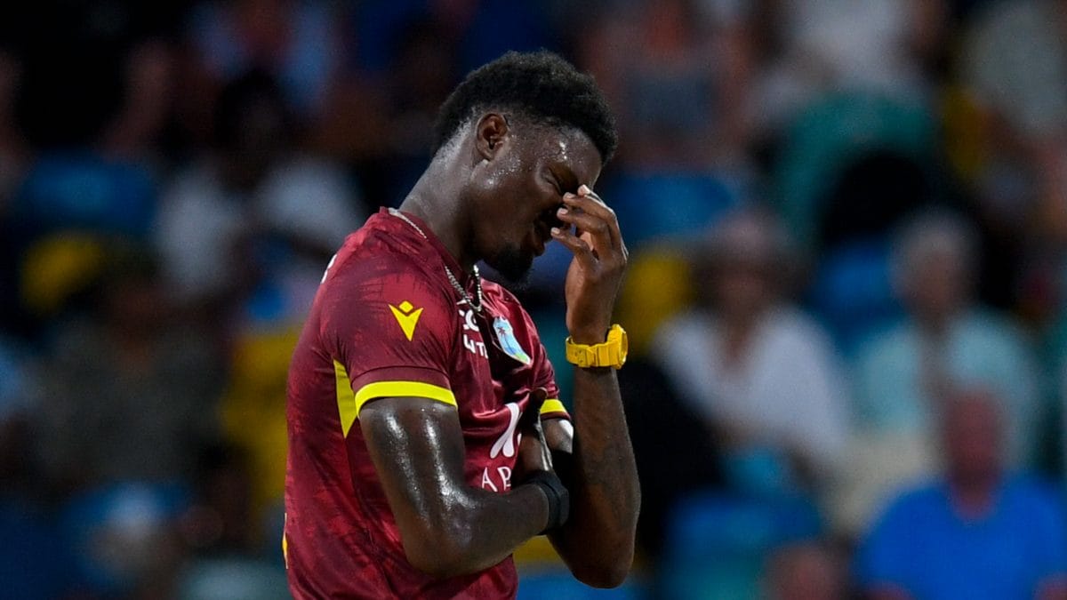 Alzarri Joseph Banned For Two Matches After Storming Off The Field ...