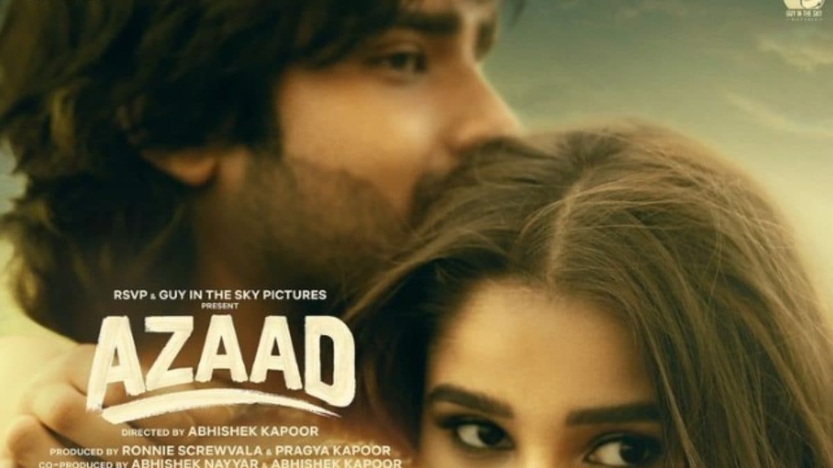 Ajay Devgn Unveils New Poster Of Aaman Devgan And Rasha Thadani Starrer ...