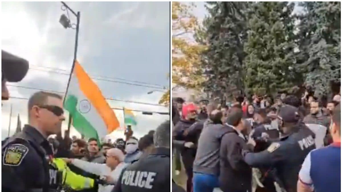 Canada Police Accused Of Assaulting Hindu Devotees During Temple ...