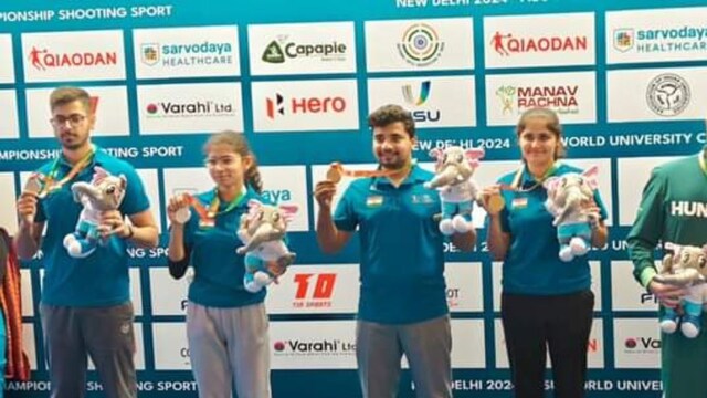 World University Shooting Championship: Palak Gulia And Amit Sharma Bag ...