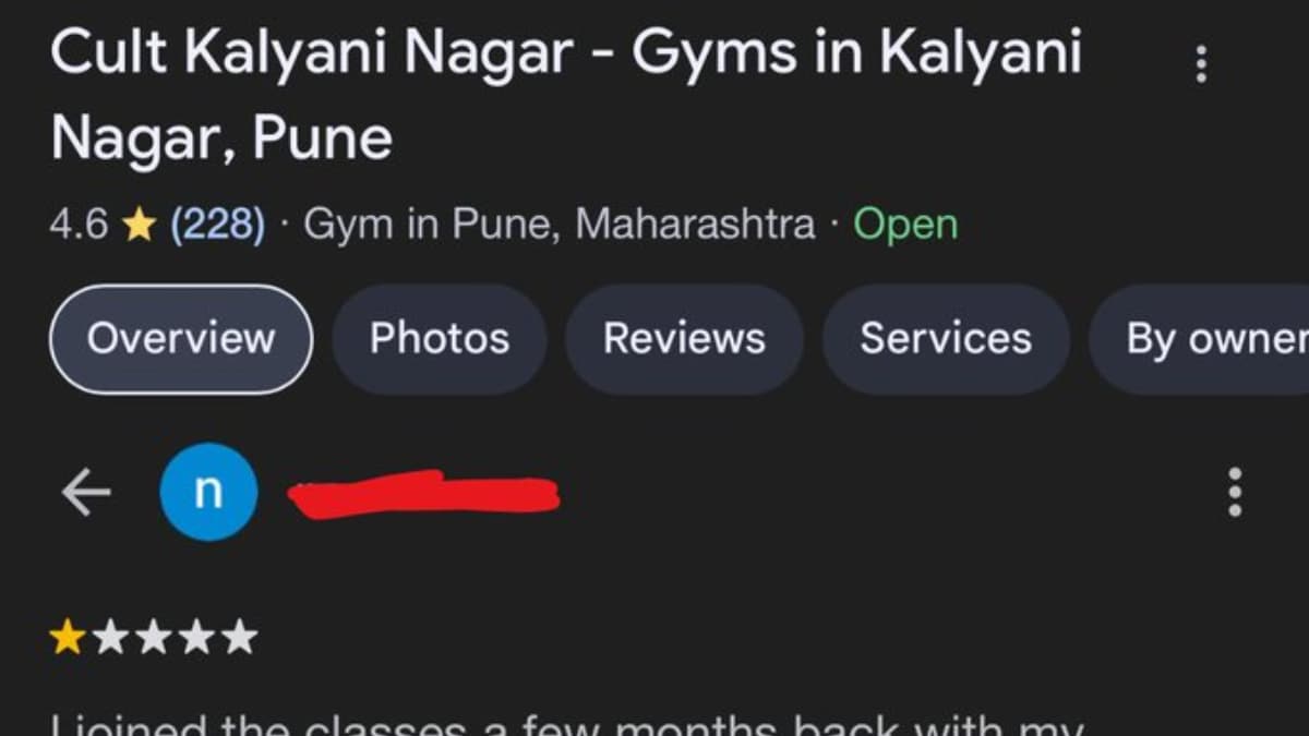 Pune Man Leaves One-Star Review For Gym After Girlfriend Cheats On Him ...
