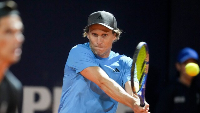 Football Legend Diego Forlan Suffers Doubles Defeat In Professional ...