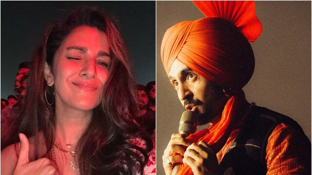 Diljit Dosanjh REACTS As Nimrat Kaur Attends His Concert; Actress ...
