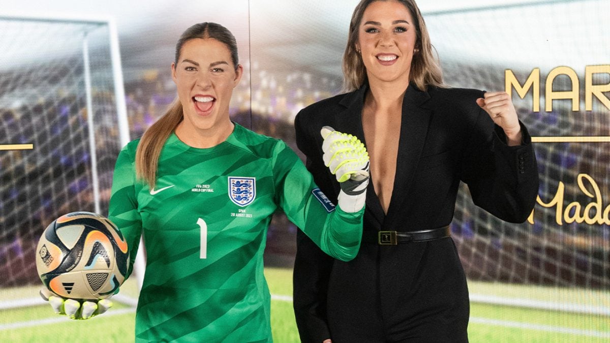 England GK Mary Earps Becomes First Female Footballer To Feature At ...