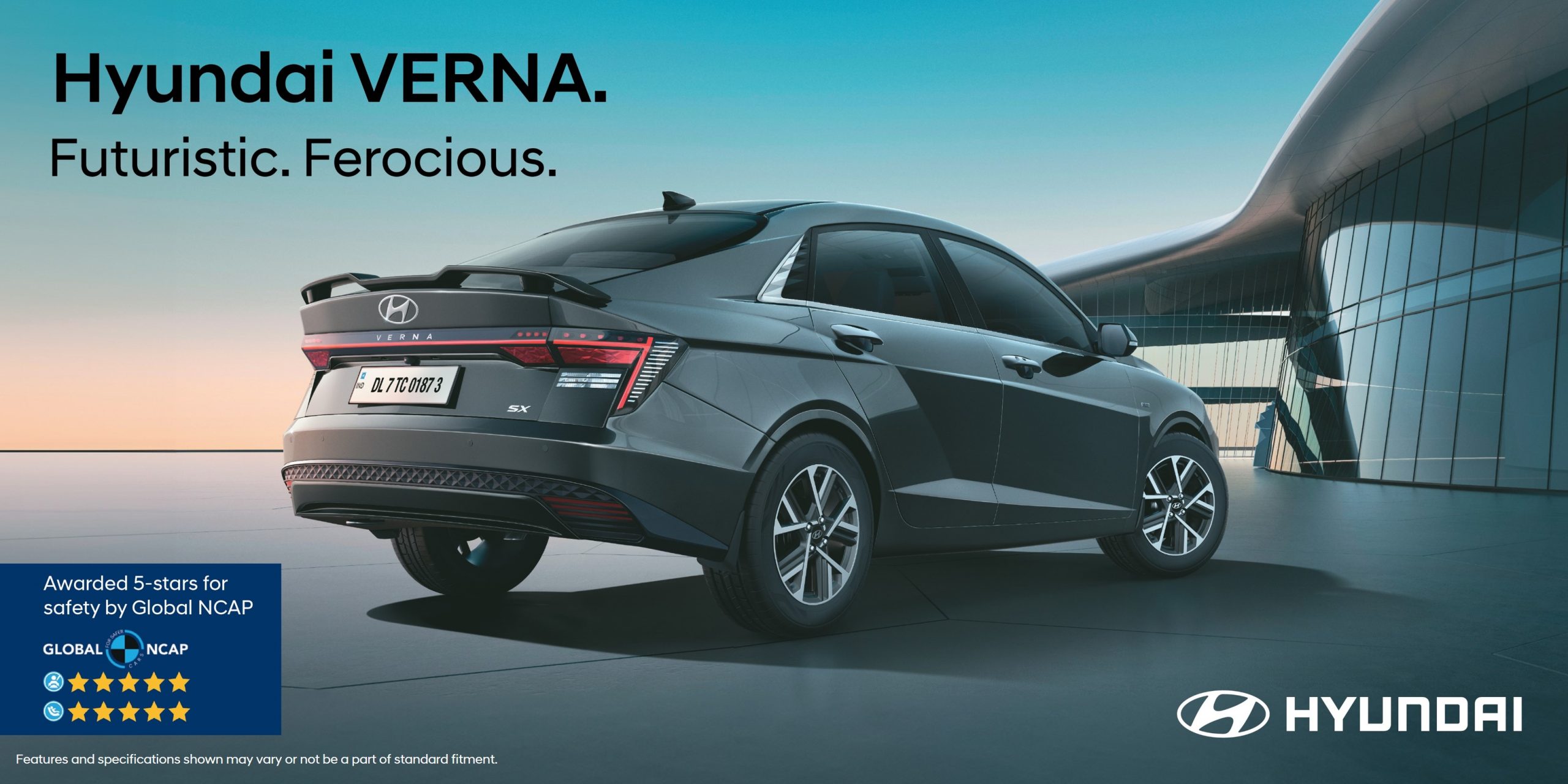 Hyundai Verna Gets Rear Spoiler & New Colour Scheme, Price Starts at Rs ...