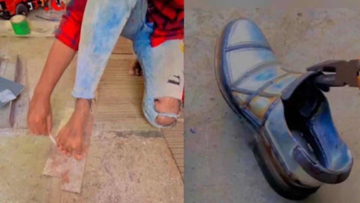 Video Of Welder Making Iron Shoes Viral | Viral News - News18