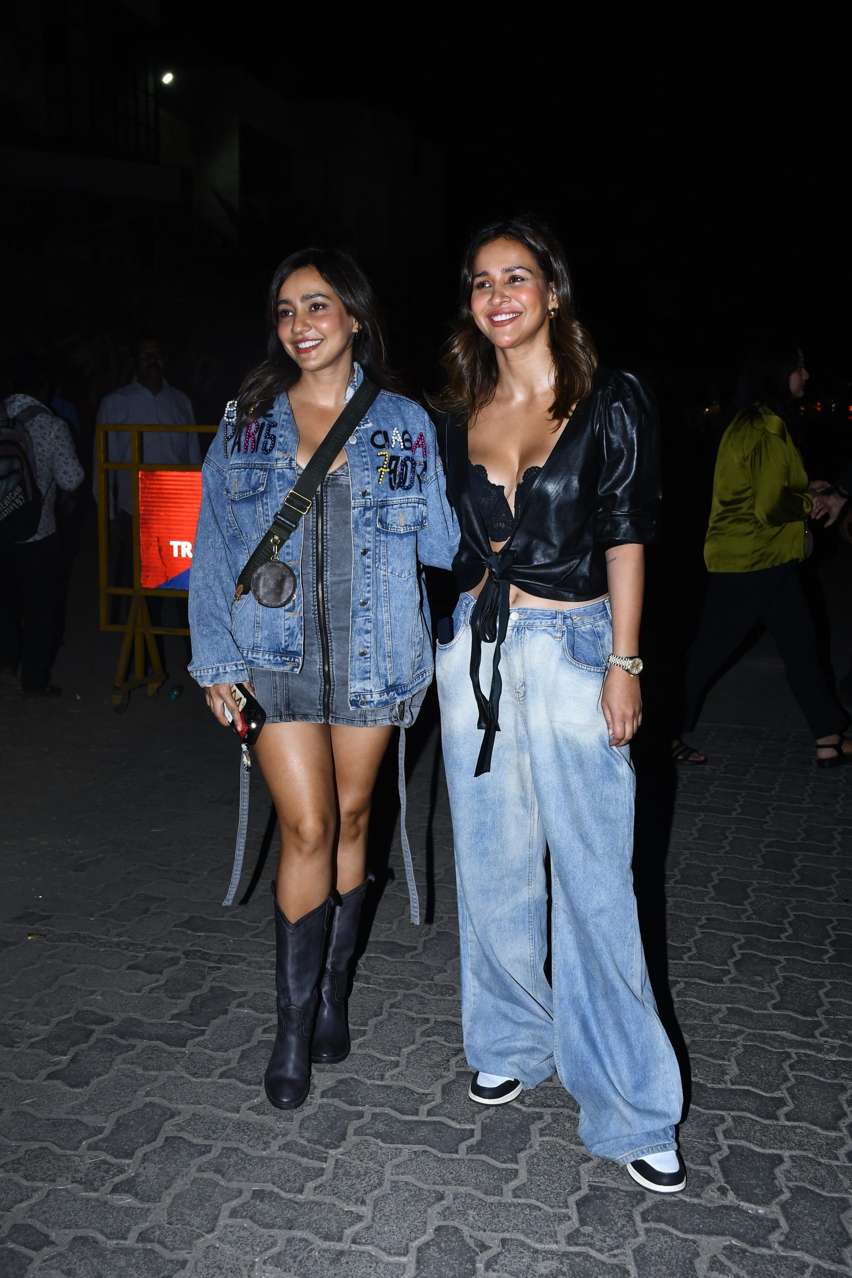 Neha Sharma Rocks Double Denim, Aisha Sharma Goes Bold At Dua Lipa’s ...