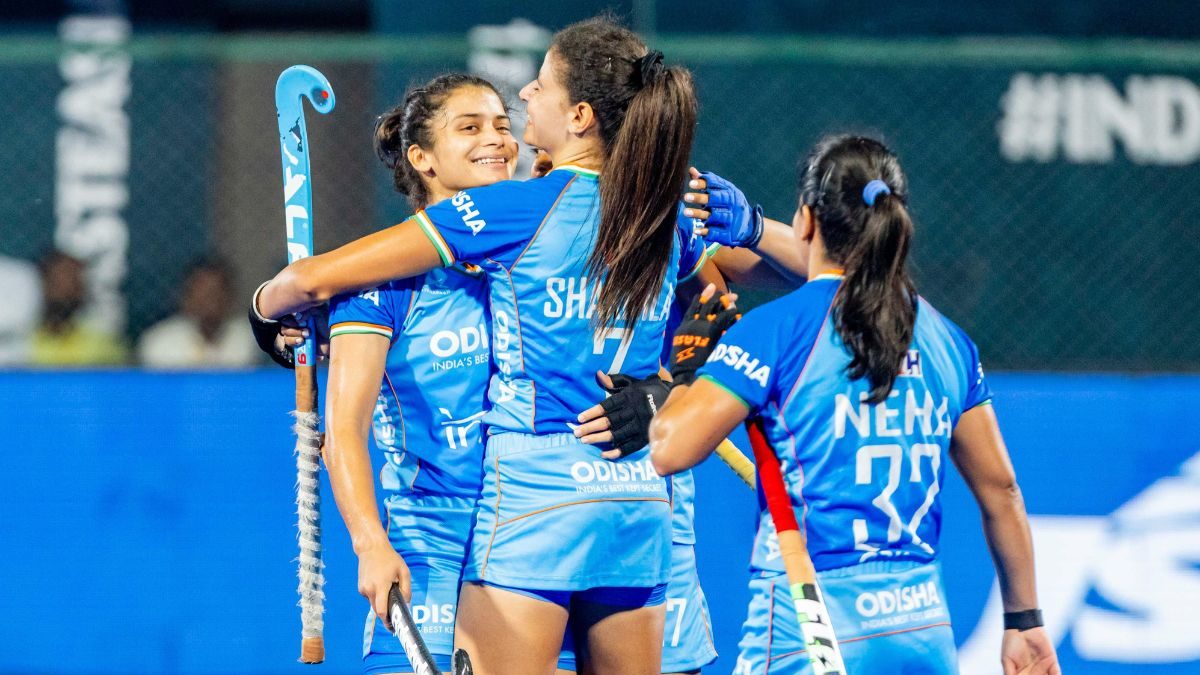 India Womens Hockey Team Thrash Thailand 13 0 In Asian Champions