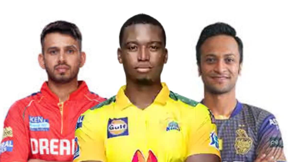 Jitesh Sharma, Lungi Ngidi And Shakib Al Hasan: Full List Of Players ...