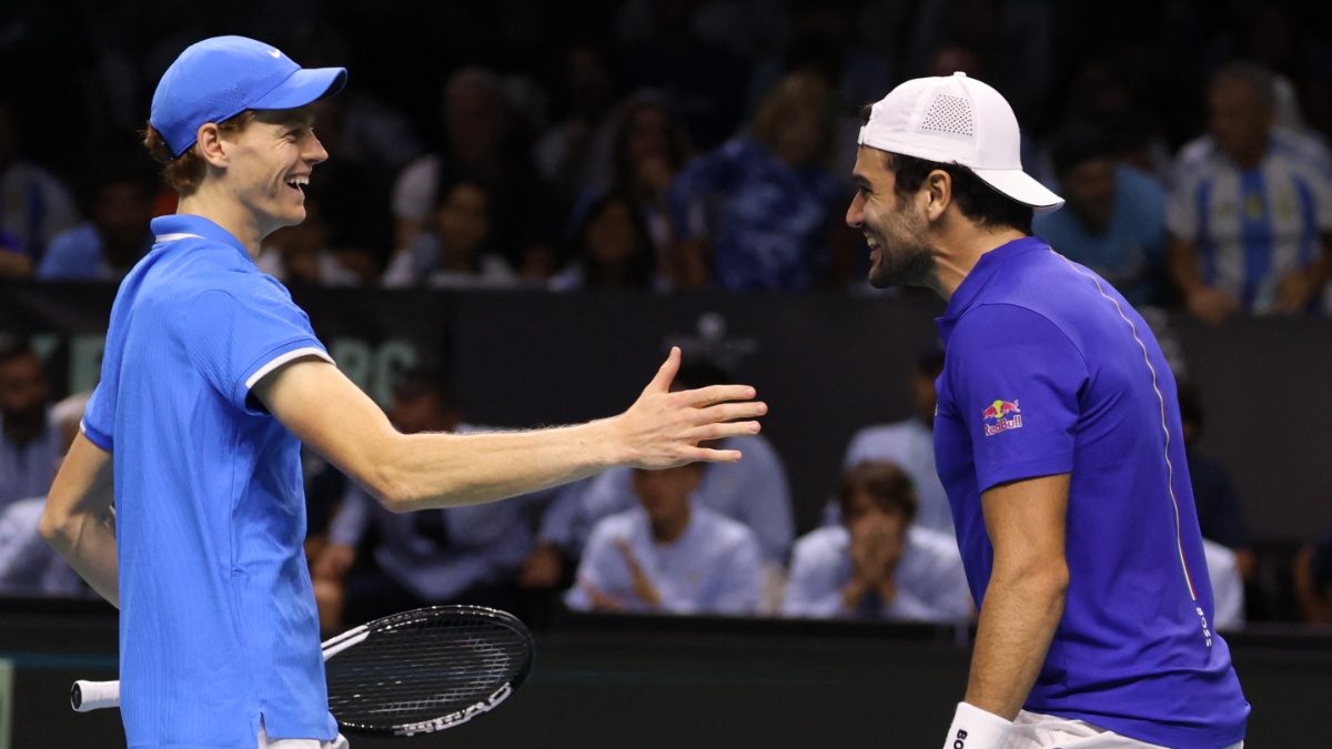 Jannik Sinner Wins Singles & Doubles Match To Seal Italy's Place In ...