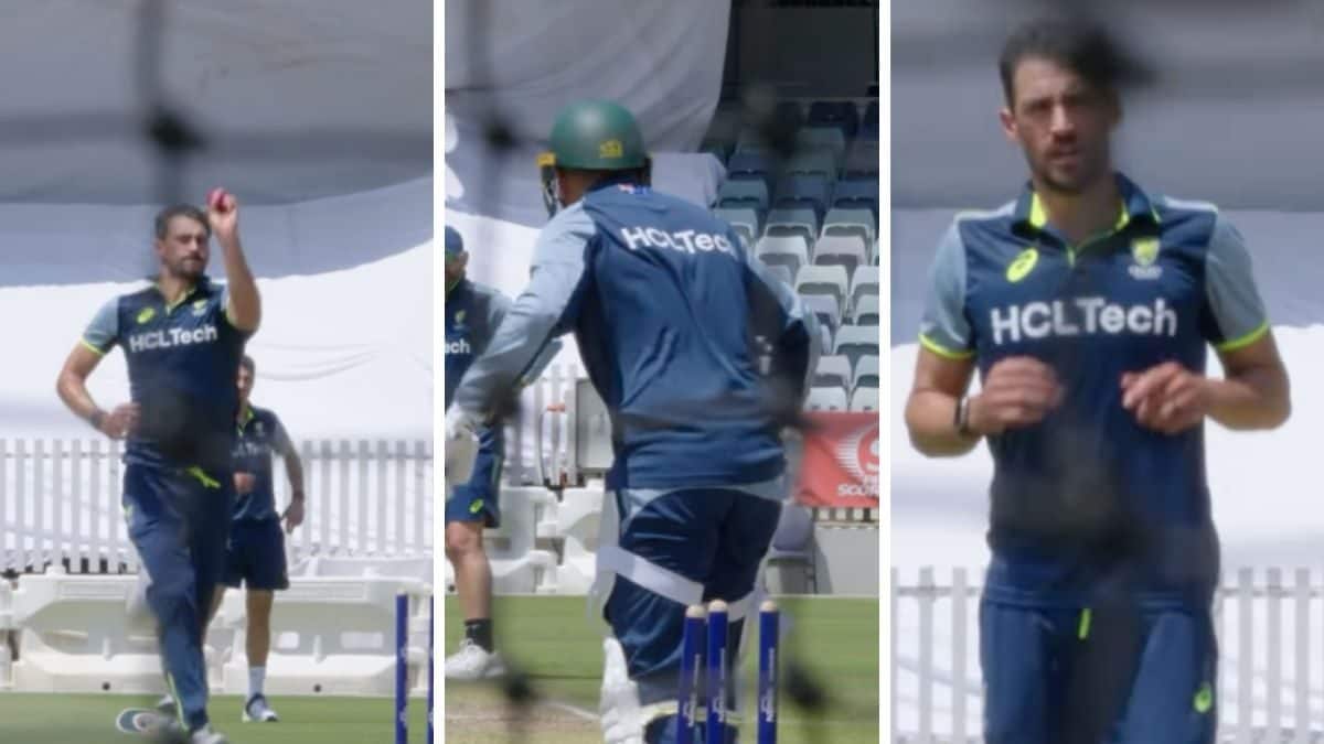 Watch: Mitchell Starc Stuns Batter In Training Ahead Of Border-Gavaskar ...