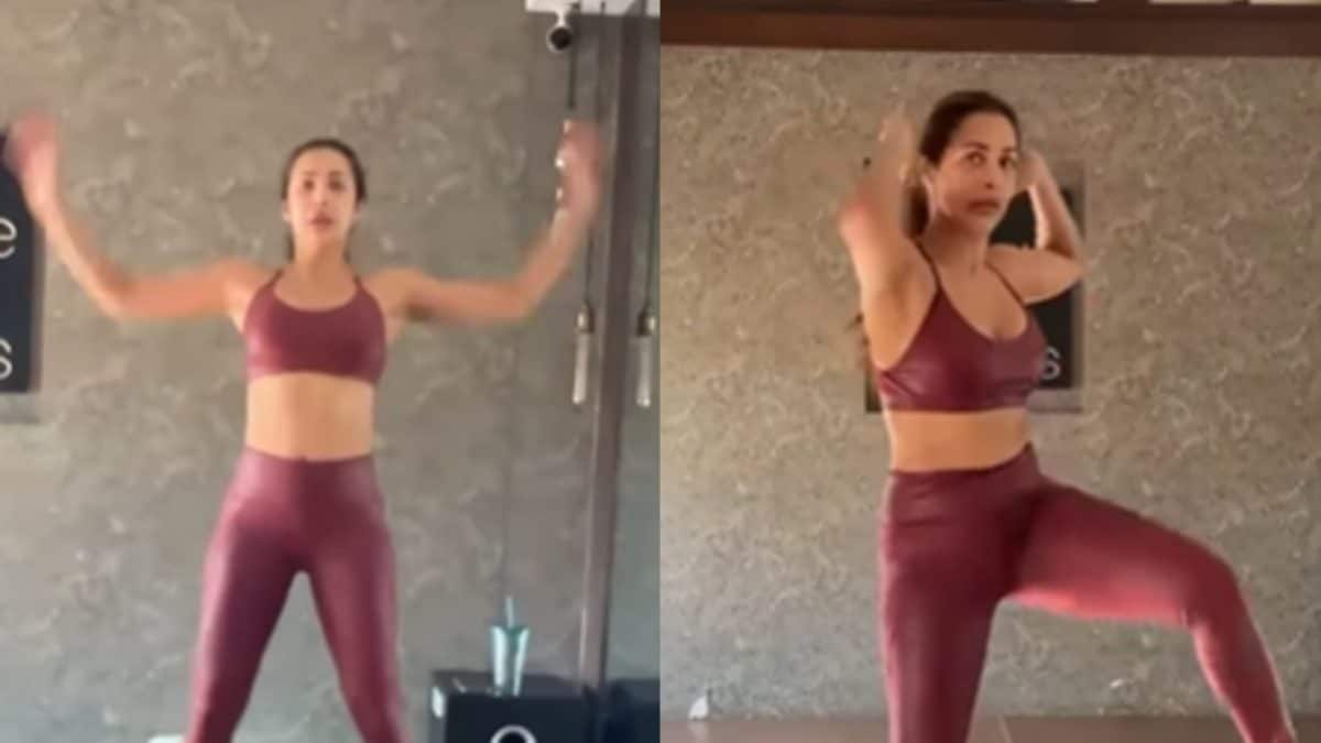 Malaika Arora Kicks The Midweek Blues With Her Intense Core Yoga Workout | Watch | Lifestyle ...