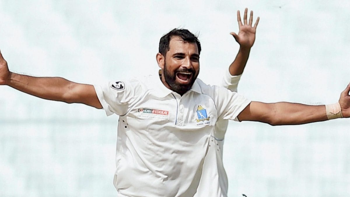 Mohammed Shami Is Back! Star Pacer Set To Play For Bengal In Ranji ...