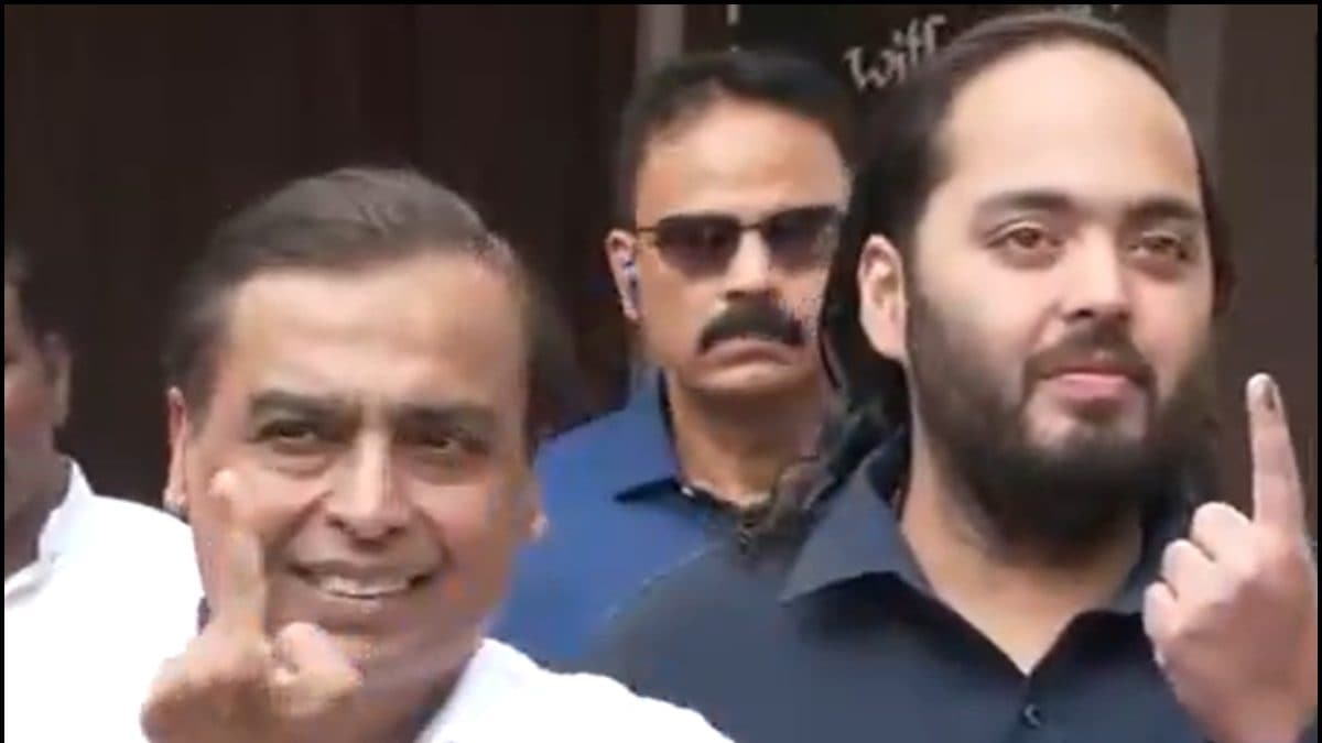 Maharashtra Election 2024: Mukesh Ambani, Family Cast Vote In Mumbai ...