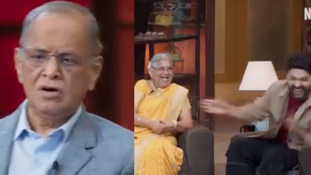 Sudha Murty Tells Kapil Sharma She Is A Bad Cook: 'Look At Narayana ... Sudha Murty Tells Kapil Sharma She Is A Bad Cook: 'Look At Narayana ...