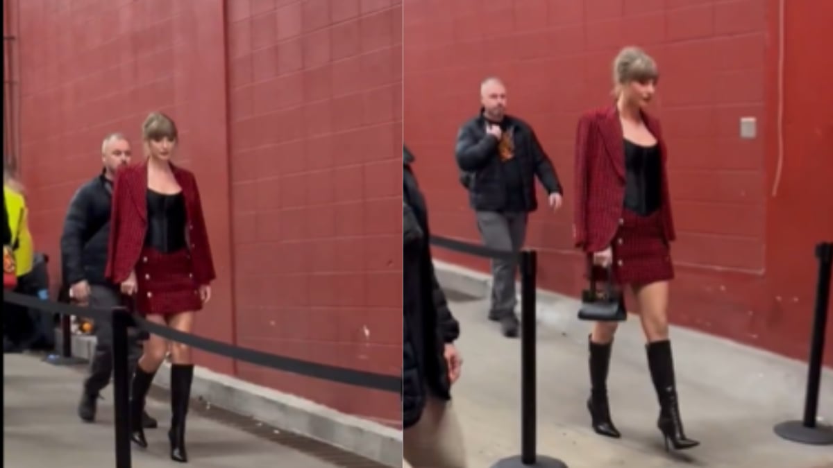 Taylor Swift’s Bodyguards Take Charge At Chiefs Game As Photographers ...