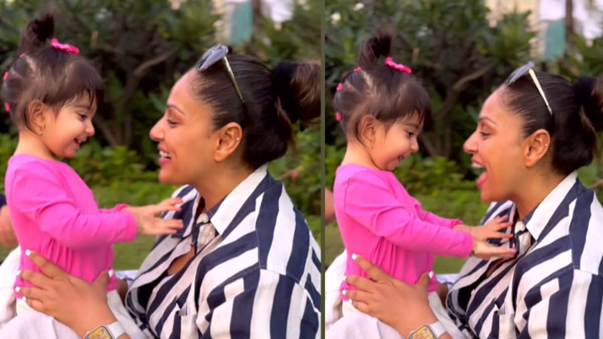 Bipasha Basu Shares An Adorable Chat With Daughter Devi | Watch ...