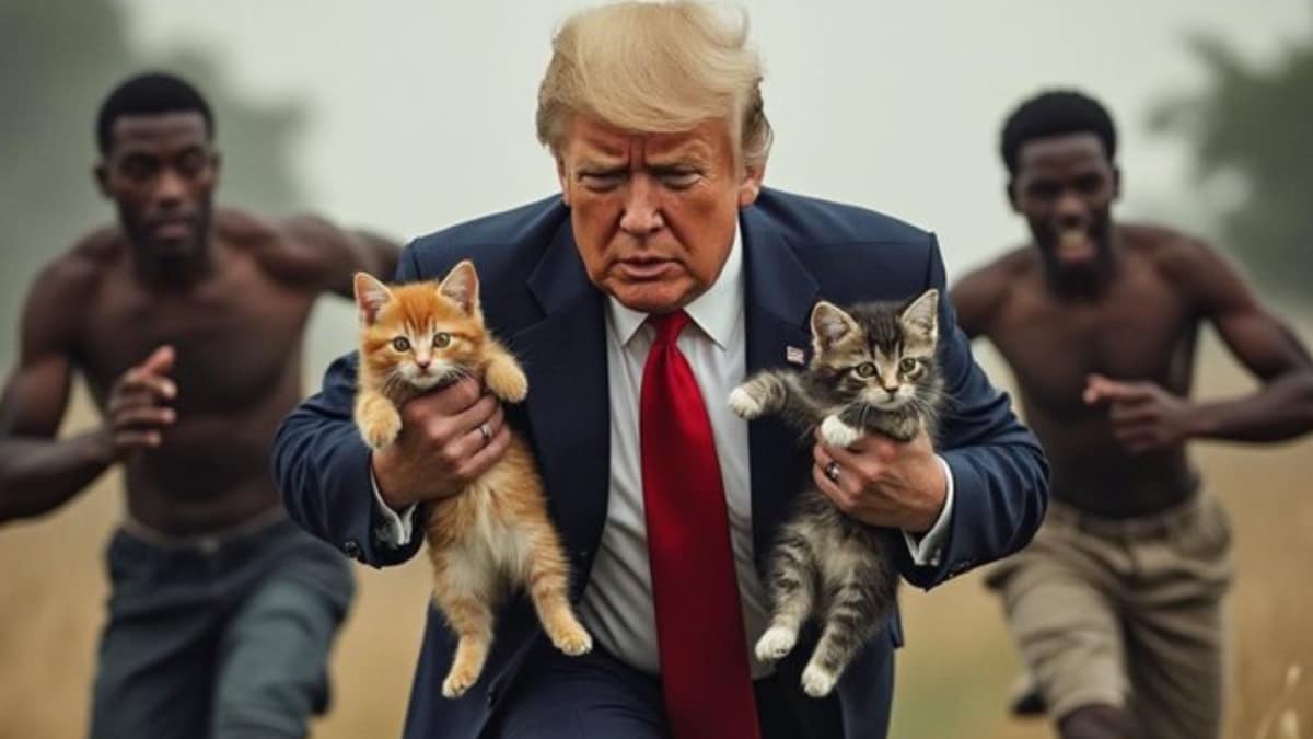 Pets, Squirrel, Garbage Trucks: Best Memes From Donald Trump-Kamala ...