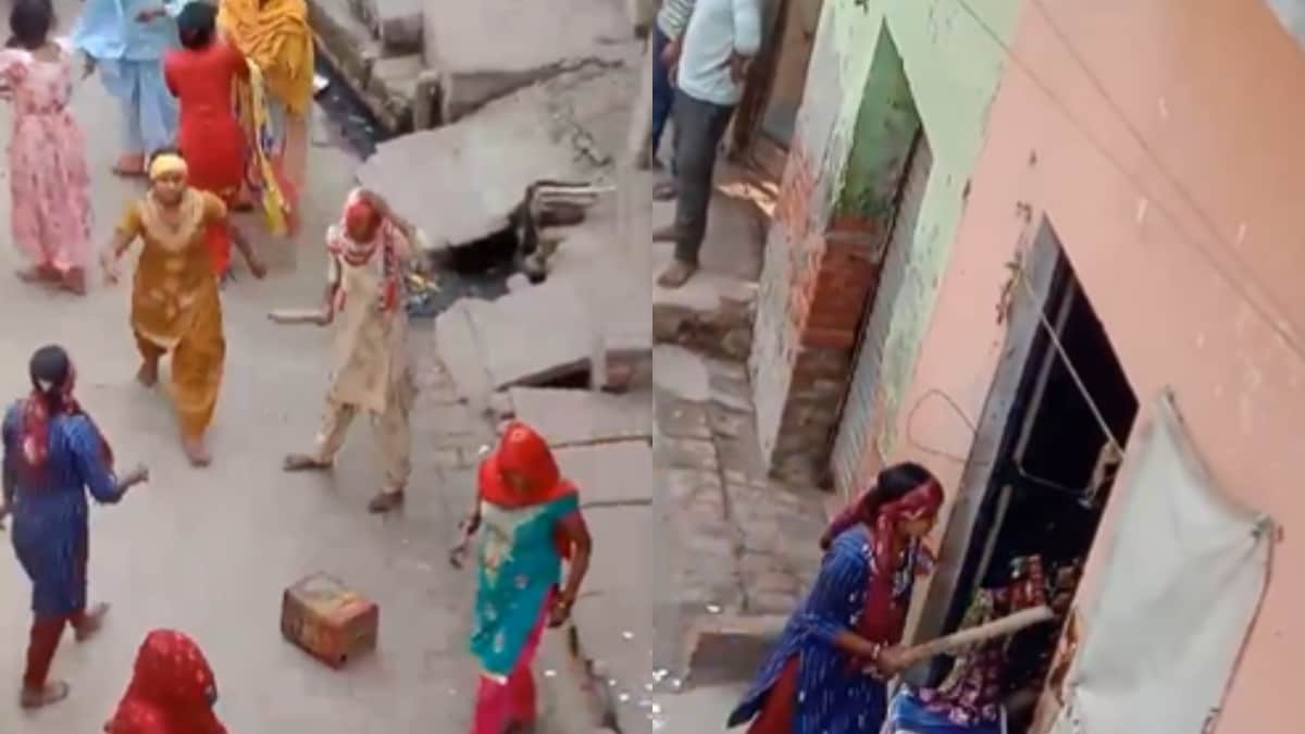 ‘Battle Of Baghpat Sequel’: Women Slap, Hit Each Other With Sticks In ...