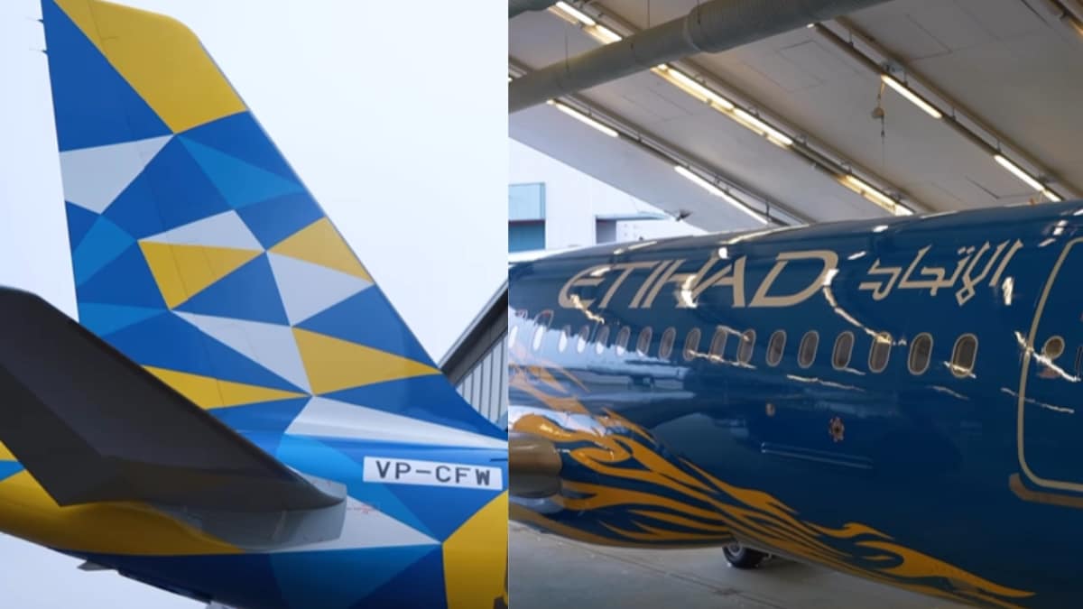 Watch: Etihad Airways Rolls Out CSK-themed Livery And 'Yellova' Fans Go ...
