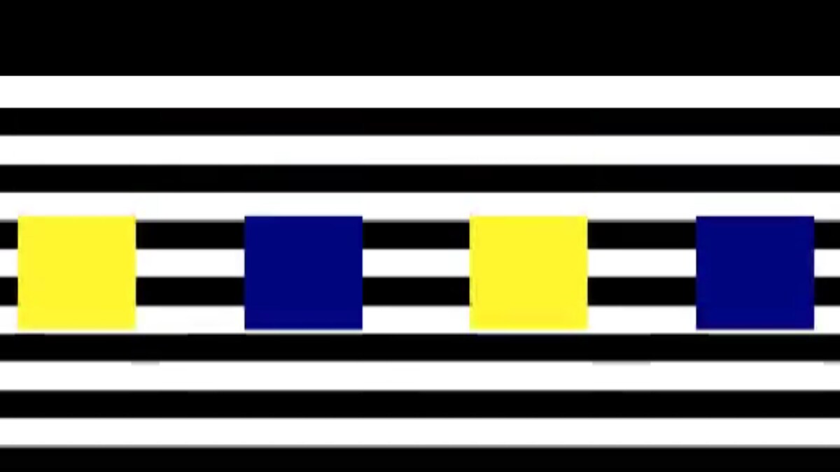Optical Illusion: Are These Rectangular Shapes Moving At Equal Speeds ...