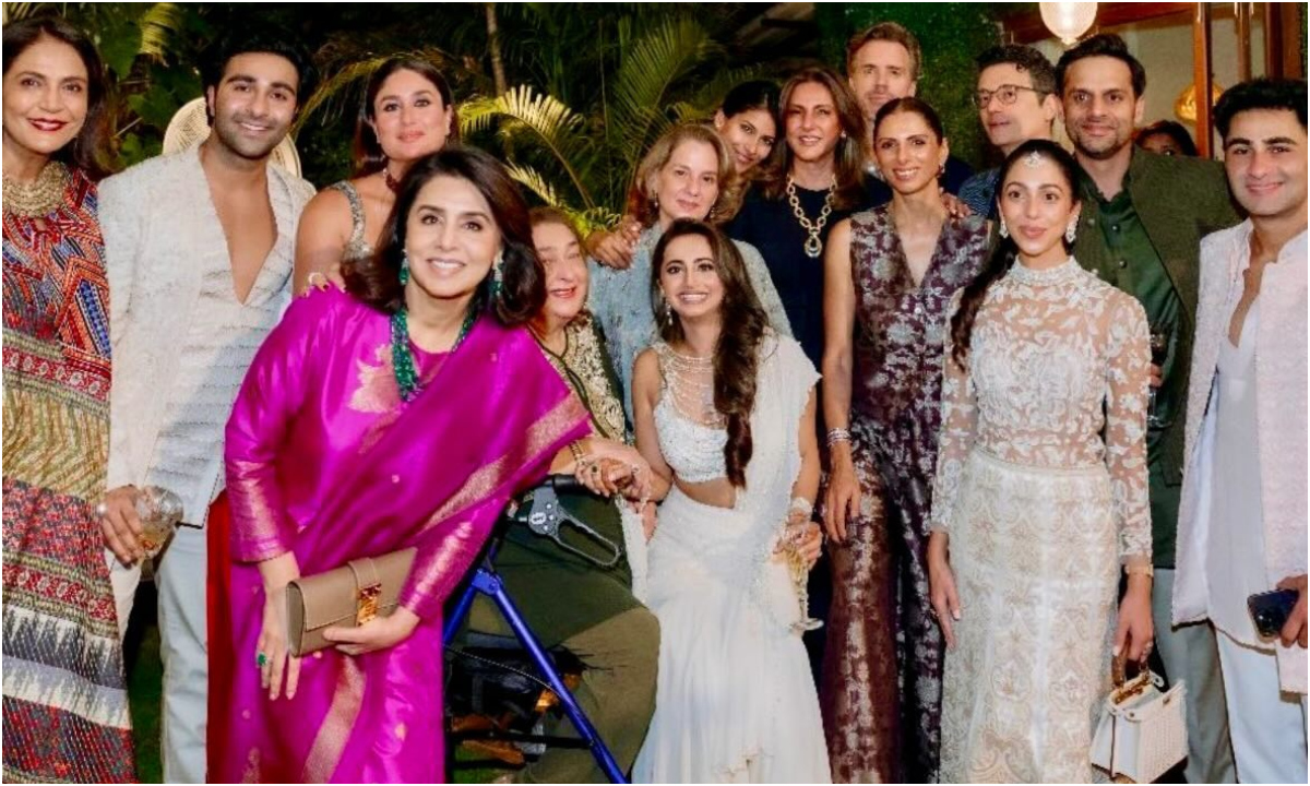 Aadar Jain Kisses Alekha Advani; Gushes Over His Bride-To-Be As She ...