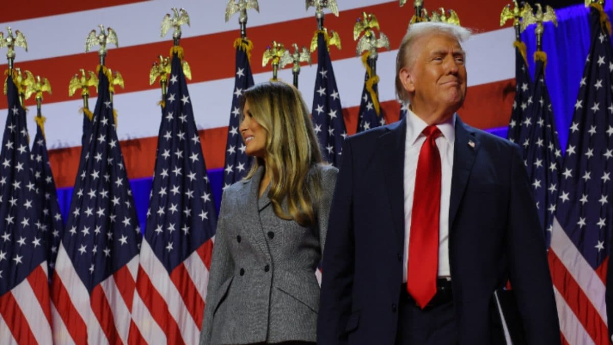 ‘First Lady’: Donald Trump Thanks Wife Melania During Mega Florida ...