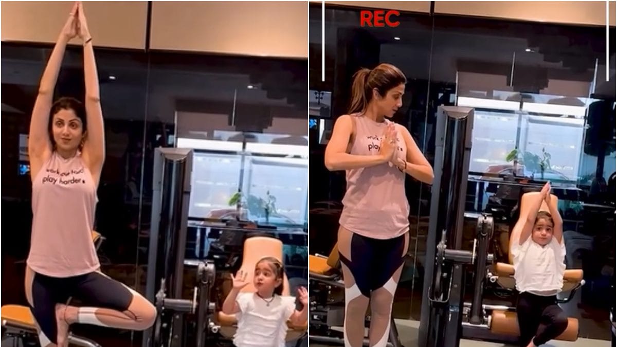 Shilpa Shetty Practices Surya Namaskar With Daughter Samisha: Know 5 ...