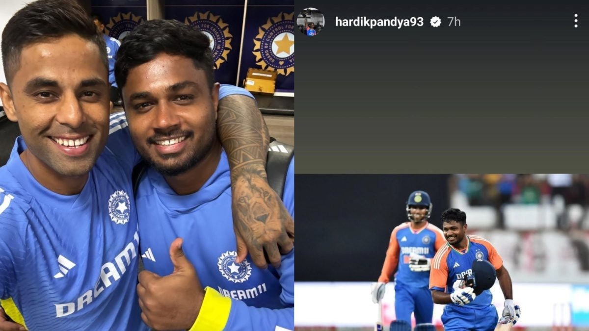 Top Man, Top Knock: Suryakumar Yadav, Hardik Pandya's Post For Sanju Samson Goes Viral | Cricket ...