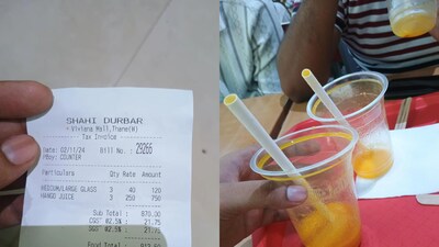 Thane Restaurant's Rs 290 Mango Juice Comes With Rs 40 Charge For ...