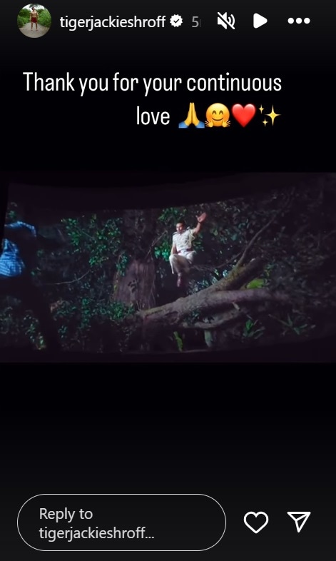 Tiger Shroff Shares An Intense Scene From Singham Again, Thanks Fans ...