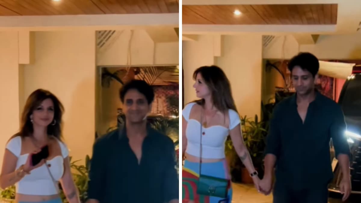 Watch: Sussanne Khan And Arslan Goni Exit Hand-In-Hand After Enjoying ...