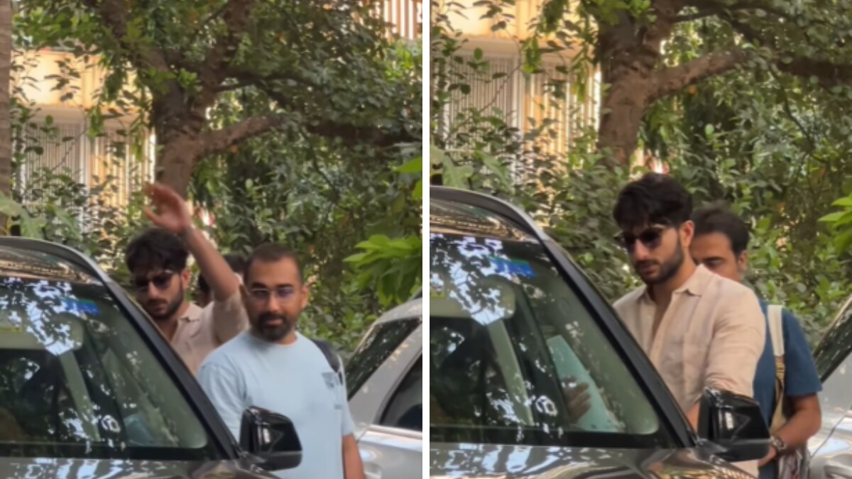 Ibrahim Ali Khan Wows With His Stylish Appearance As He Cruises In ...