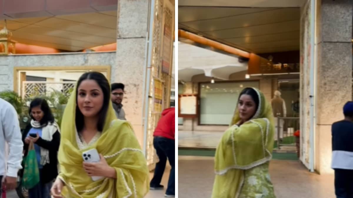 Shehnaaz Gill Seeks Blessings At Gurudwara, Fans In Awe Of Her ...