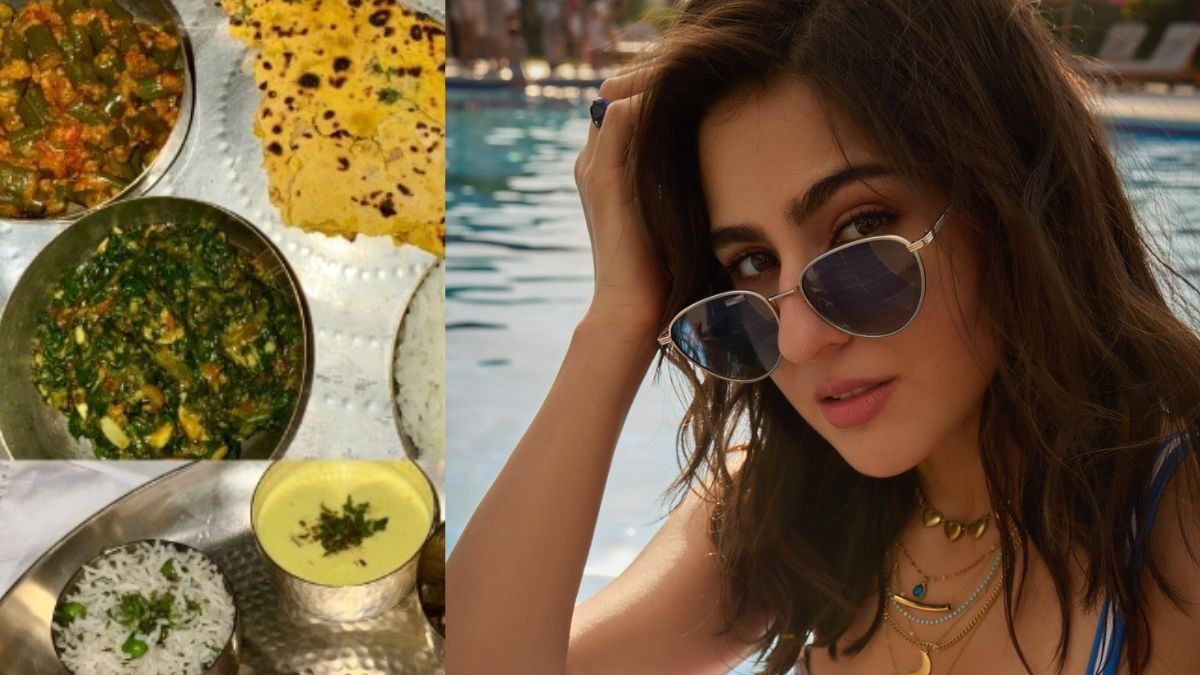 Watch: Sara Ali Khan Enjoys Traditional Rajasthani Thali In Jodhpur ...